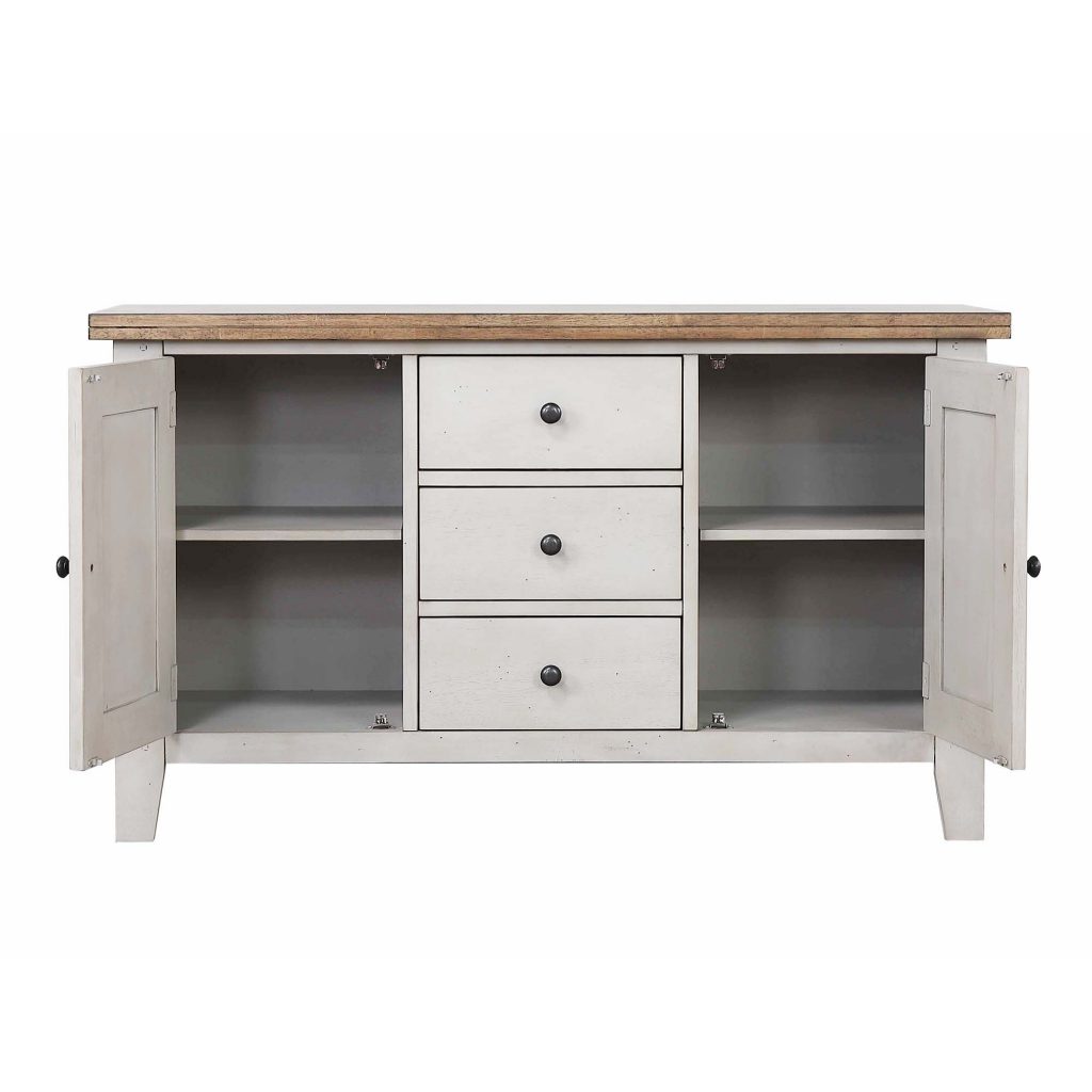 Country Grove Buffet - Gray Oak - Sunset Trading